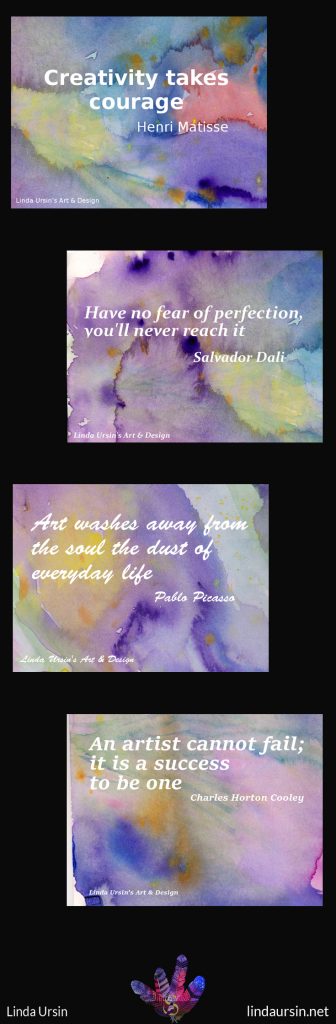 Artsy Quotes by Linda Ursin